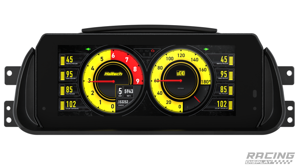 Mazda RX-7 FC 2nd Gen Dash Cluster Mount for Haltech UC-10 Display – GB ...