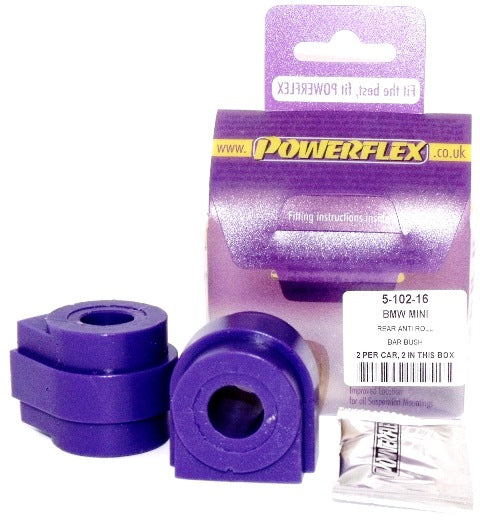 BMW Mini Generation 1 Front Anti Roll Bar Bush 16mm - PFF5-102-16 – GB ...